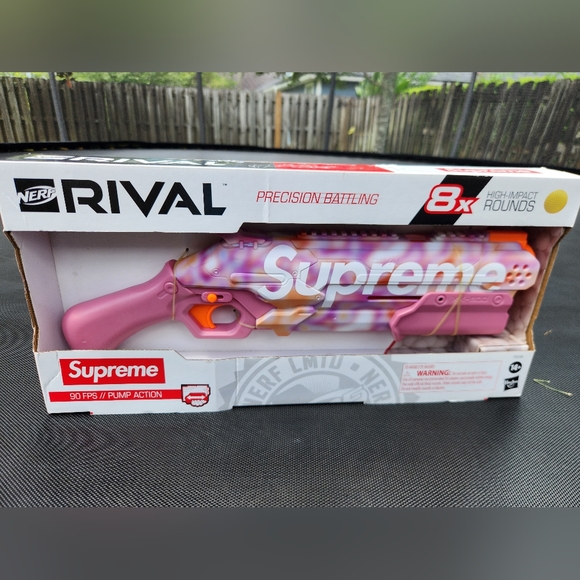 Supreme | Toys | Supreme X Nerf Rival Takedown Blaster Pink | Poshmark